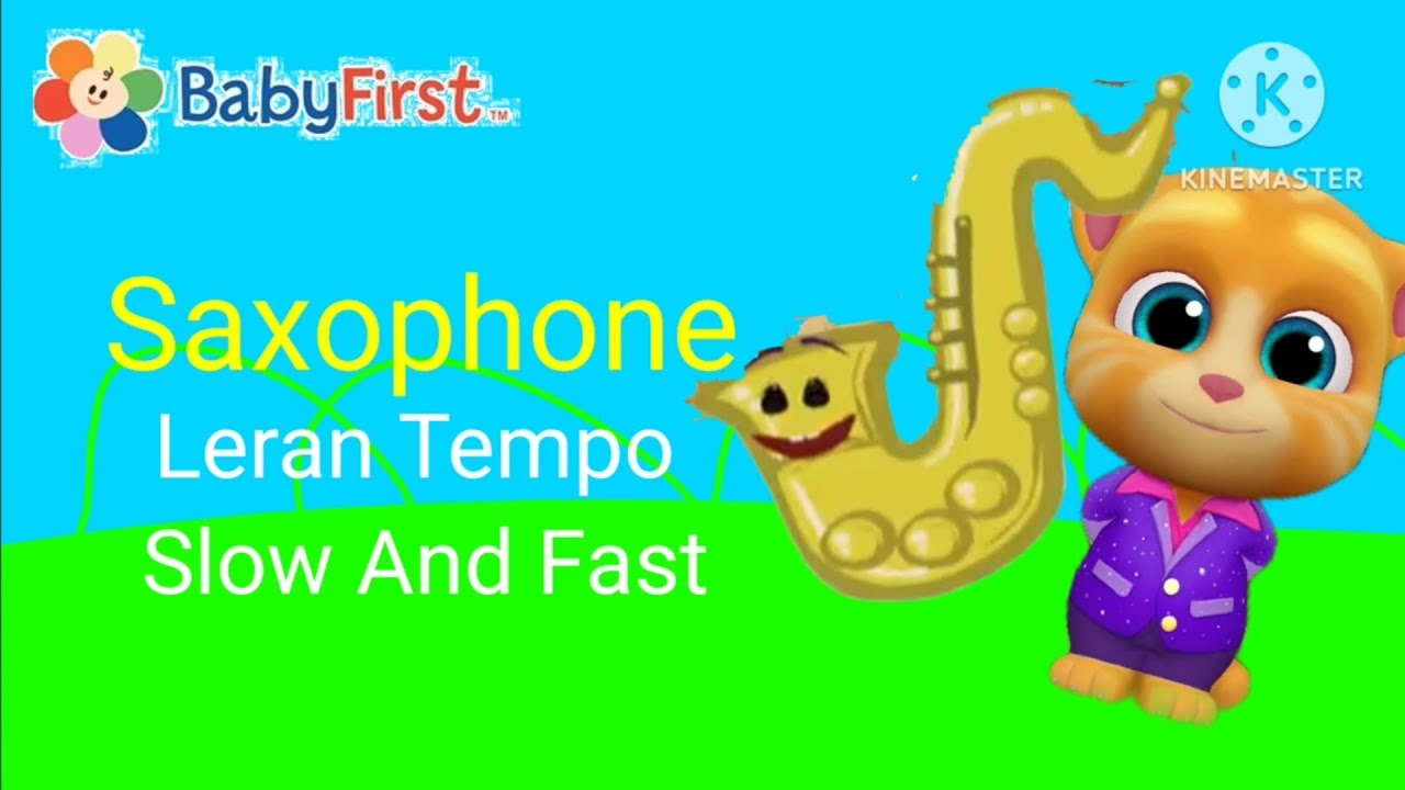 Saxophone Notekins Music Video Babyfirst - YouTube