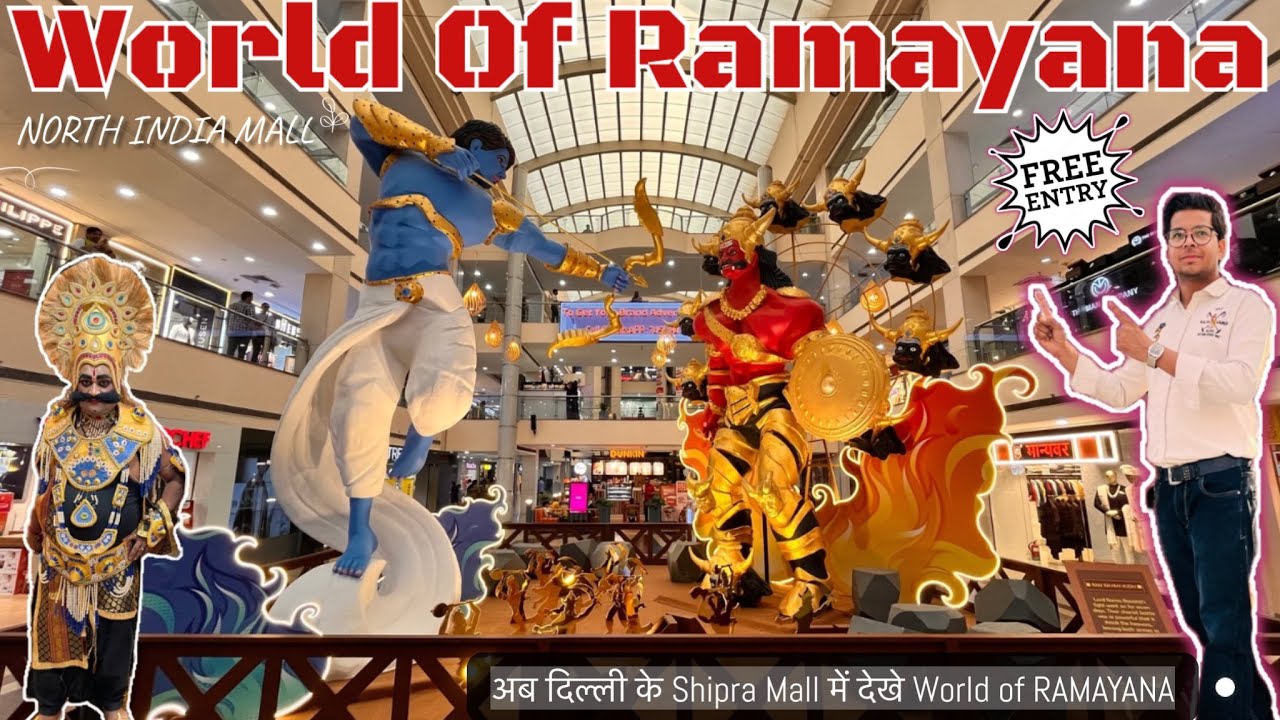 World Of Ramayana || World of Ramayana North India Mall || World Of ...