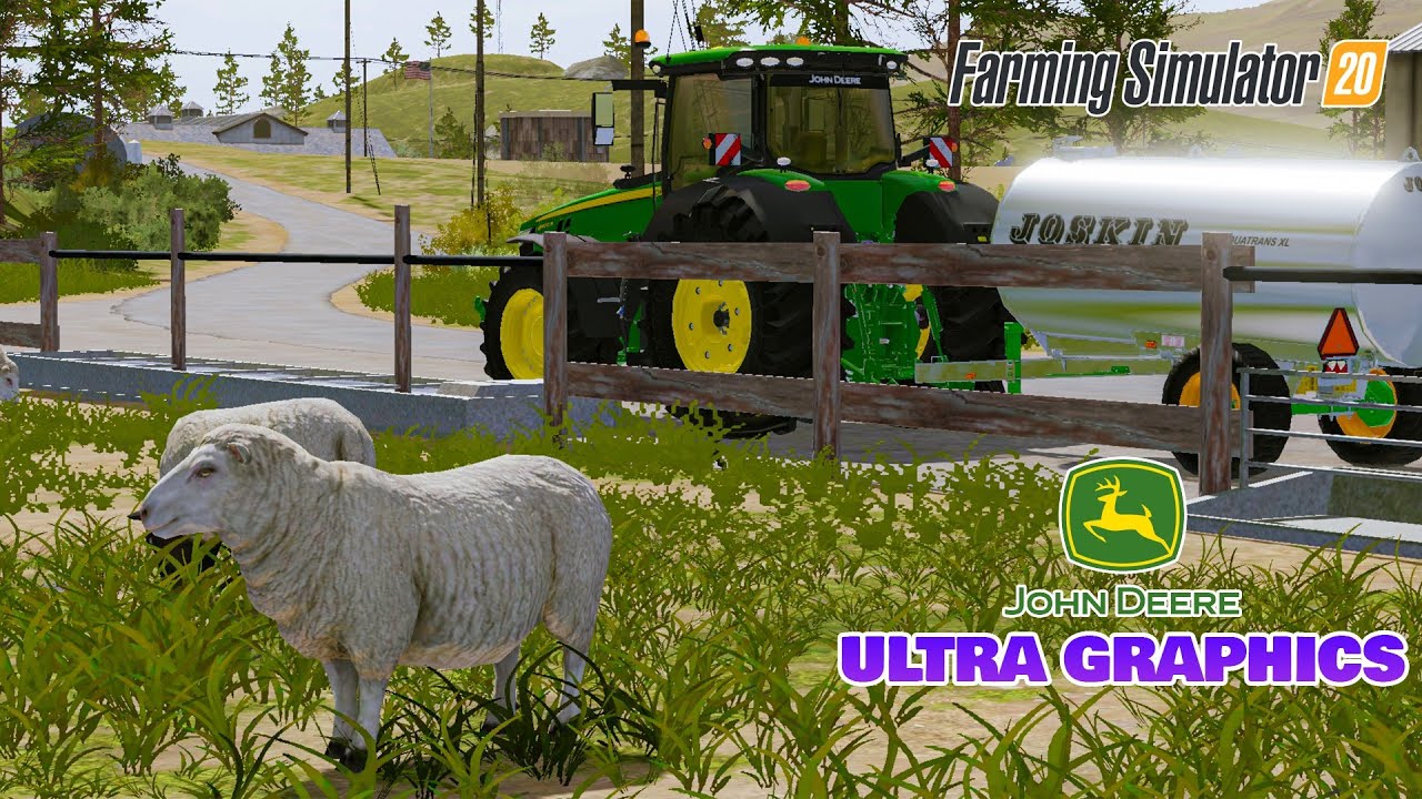 Buying Sheep for 100000$ - Farming Simulator 20 John Deere Farm - YouTube
