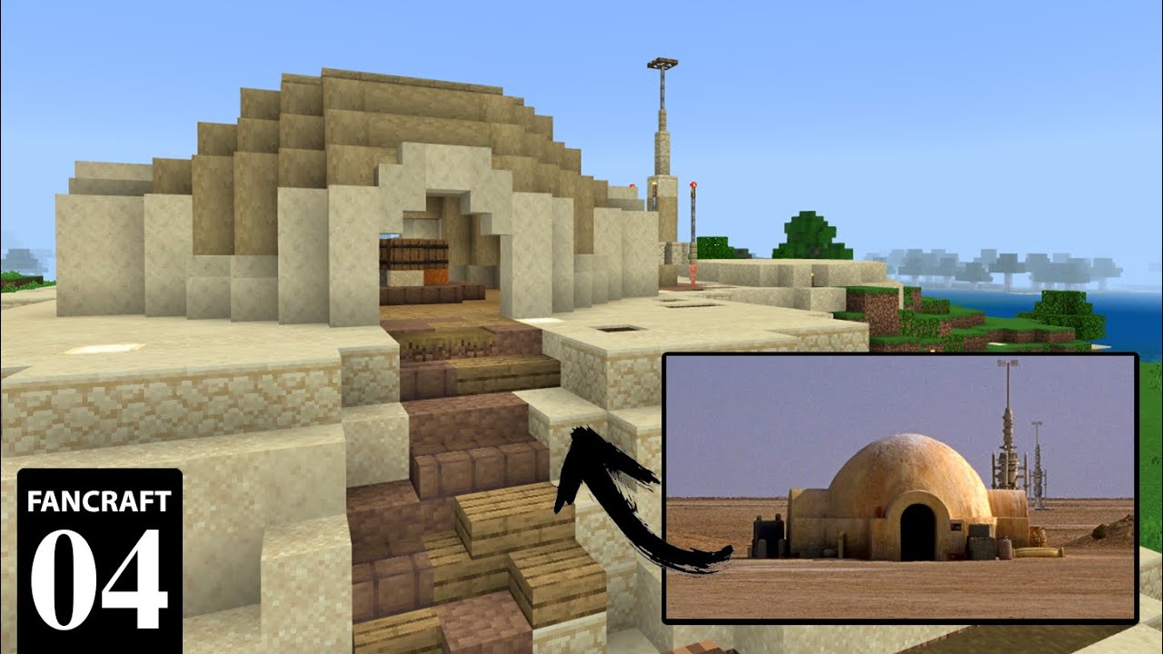 I Built The Lars Homestead in MINECRAFT - FANCRAFT 04 - YouTube