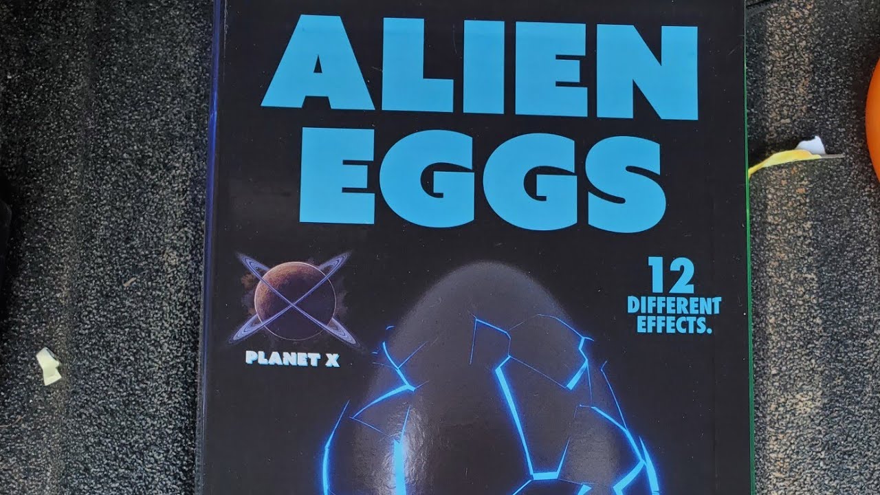 Alien Eggs ball shells (12 shells/1 box) by Planet X fireworks 💥👍 - YouTube