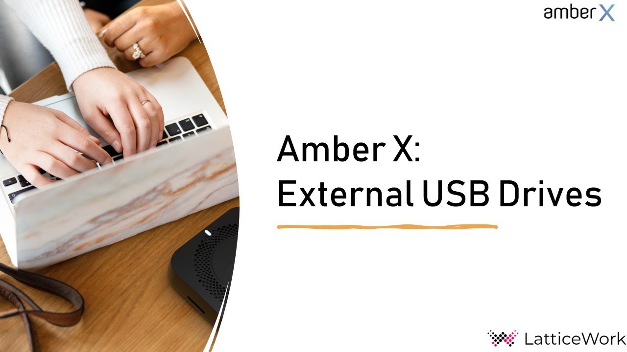 Amber X: External USB Drives - YouTube