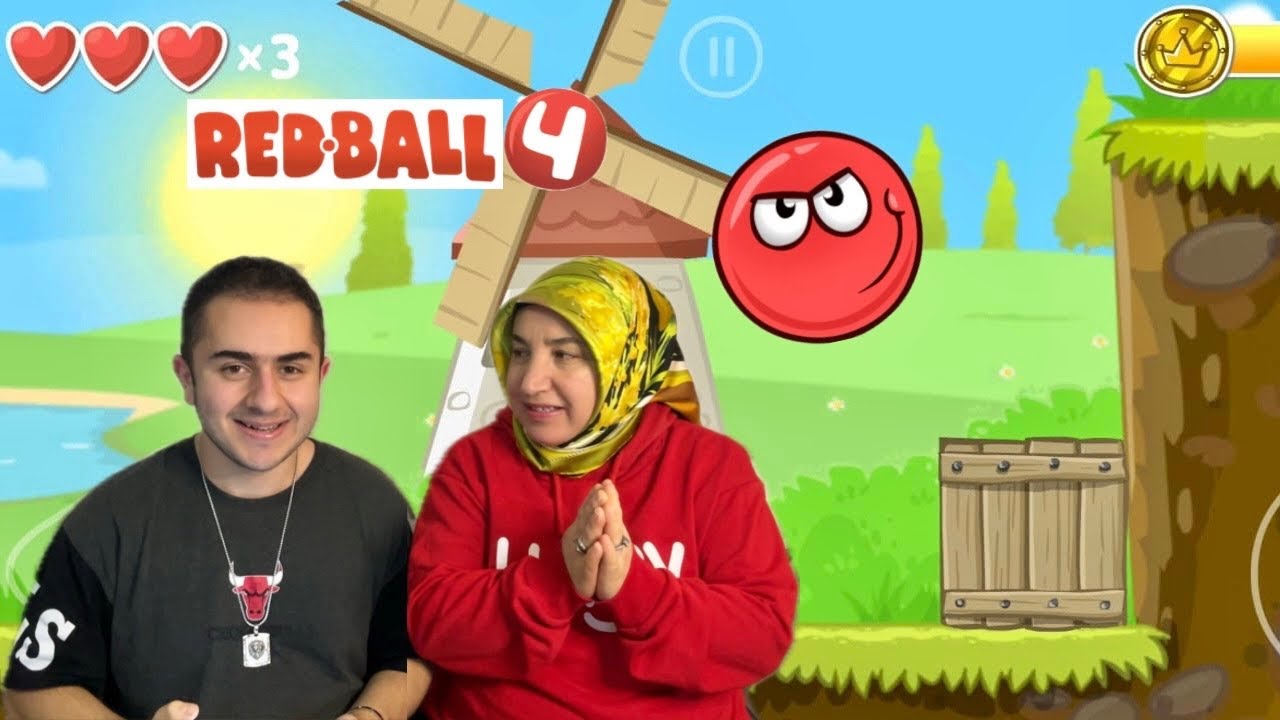 ANNEM'LE RED BALL 4 OYNUYORUZ MACERAMIZ BAŞLADI!! BÖLÜM 1 - YouTube