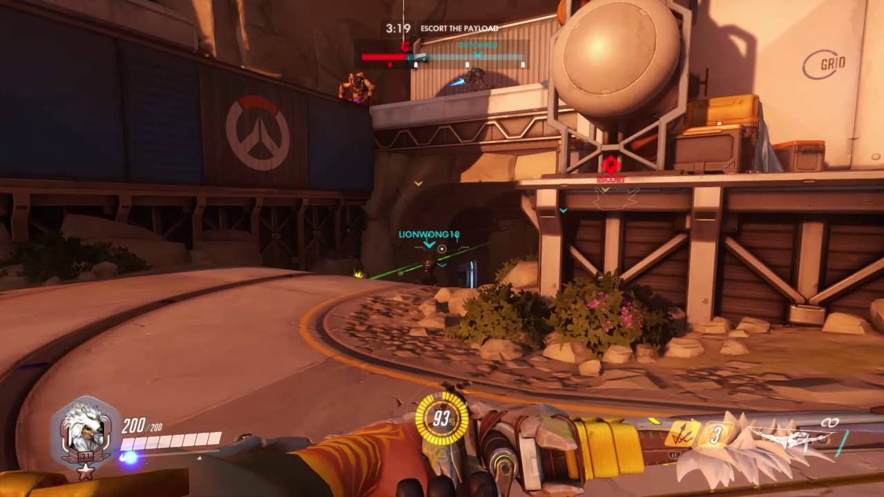 Overwatch: Watchpoint Gibraltar/Attack/Hanzo - YouTube