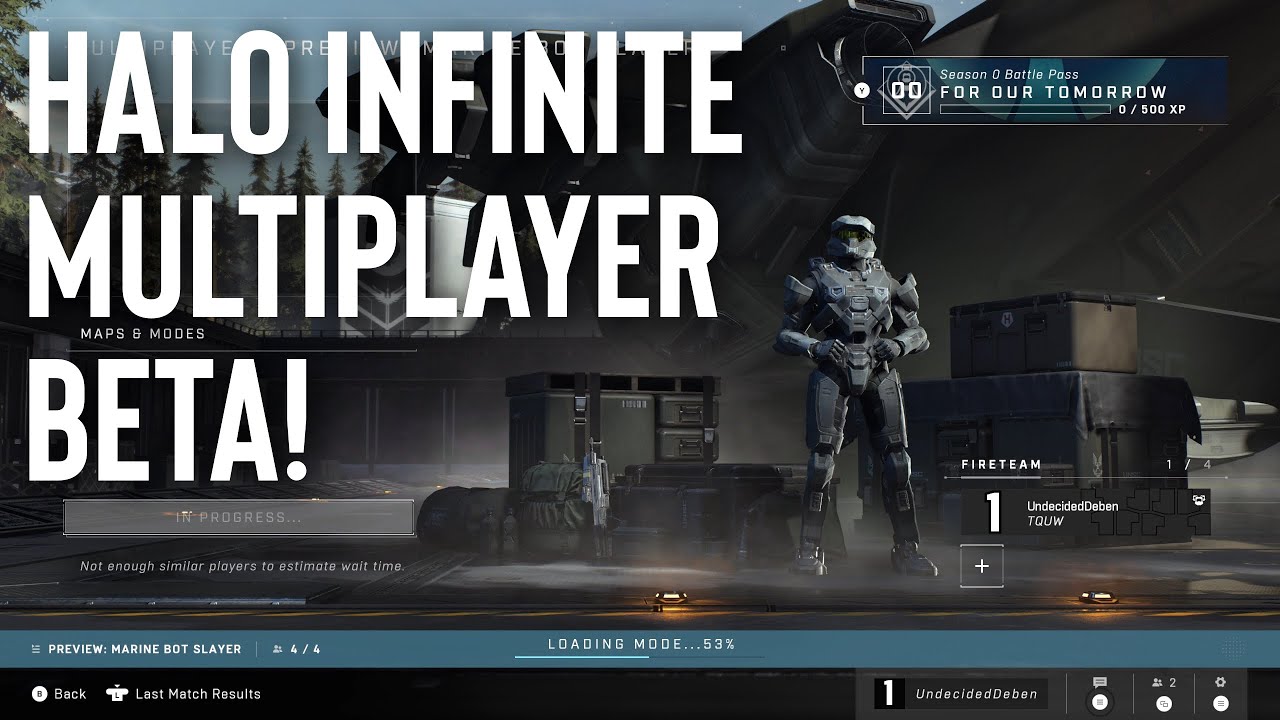 Halo Infinite Multiplayer Beta - Bots?! - YouTube