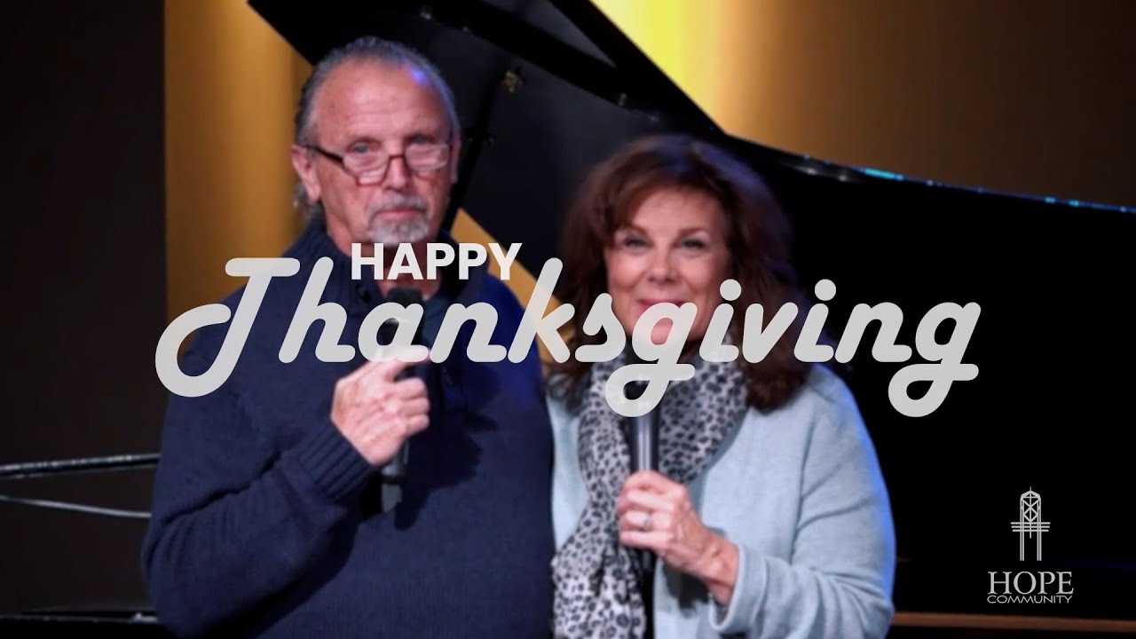 Thanksgiving Greeting | Hope Community Church | Brian & Jacque Lother ...