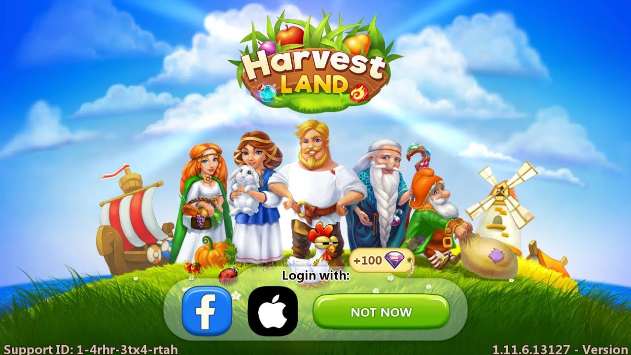 Harvest land IOS tutorial gameplay - YouTube