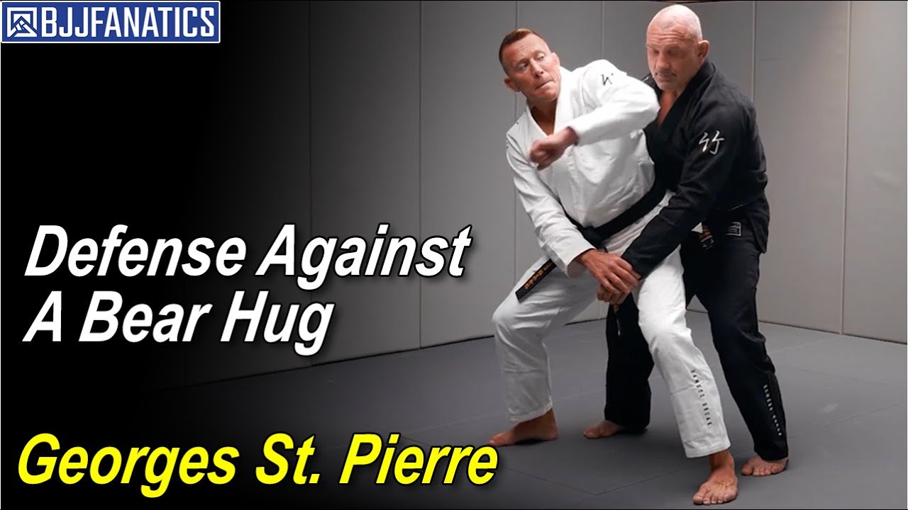 Defense Against A Bear Hug From Behind Arms Out by Georges St. Pierre ...
