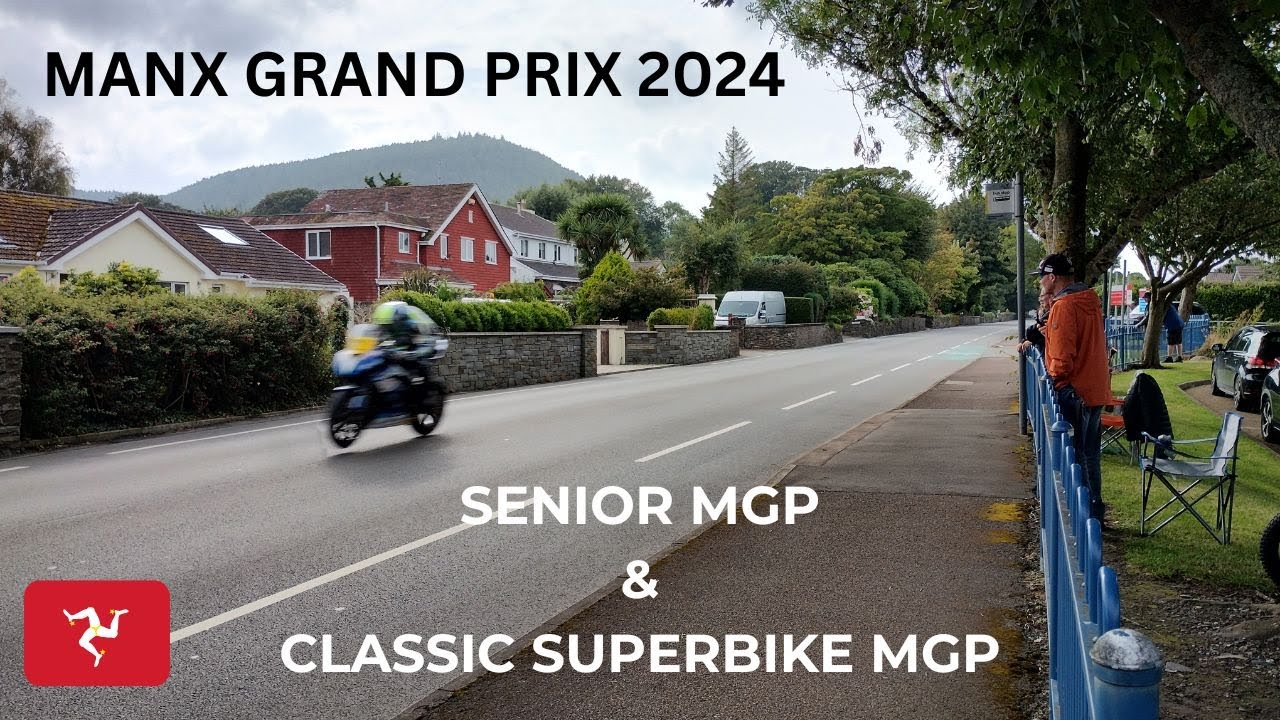 Manx Grand Prix 2024 - Senior & Classic Superbike Races - YouTube