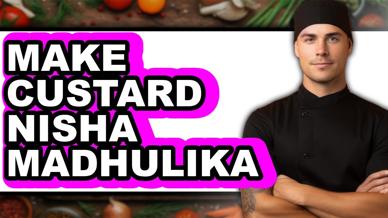 How to Make Custard Nisha Madhulika - Step by Step - YouTube