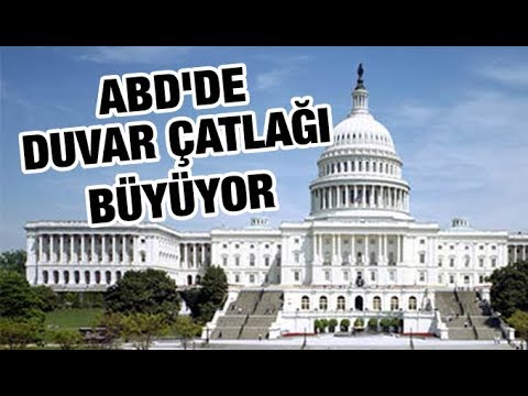 ABD'de duvar çatlağı büyüyor