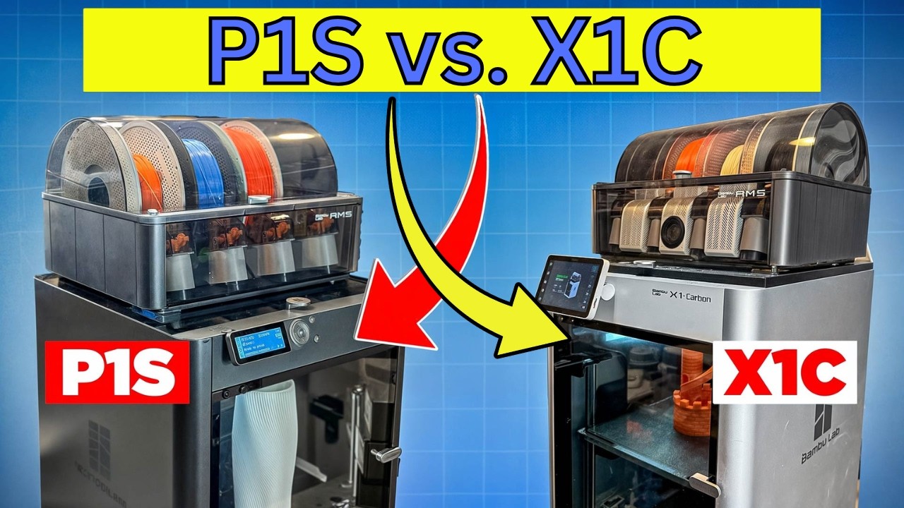 Bambu Lab P1S 3D Printer: Better Value Than X1C? - YouTube