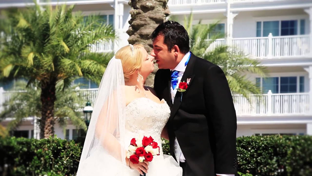 Chelle and Si's Disney Fairytale Wedding Video - YouTube