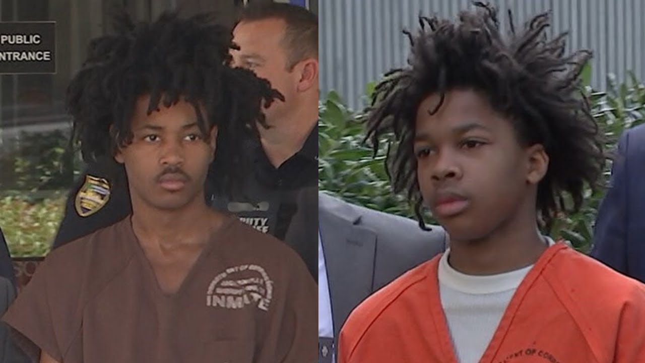 RAW VIDEO: Suspects in Breon Allen Jr.'s murder escorted to jail, one ...