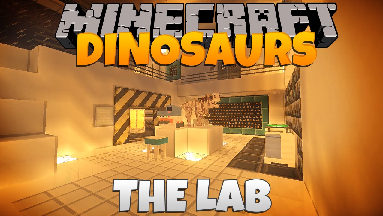 Minecraft Dinosaurs - Part 48: The Lab. - YouTube