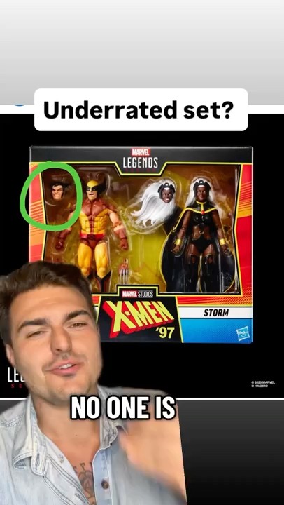 New marvel legends xmen 97 wolverine & storm 2 pack action figure - YouTube