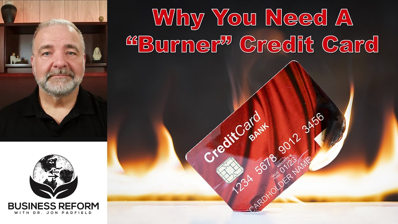 Why YOU Need a "Burner" Credit Card - YouTube