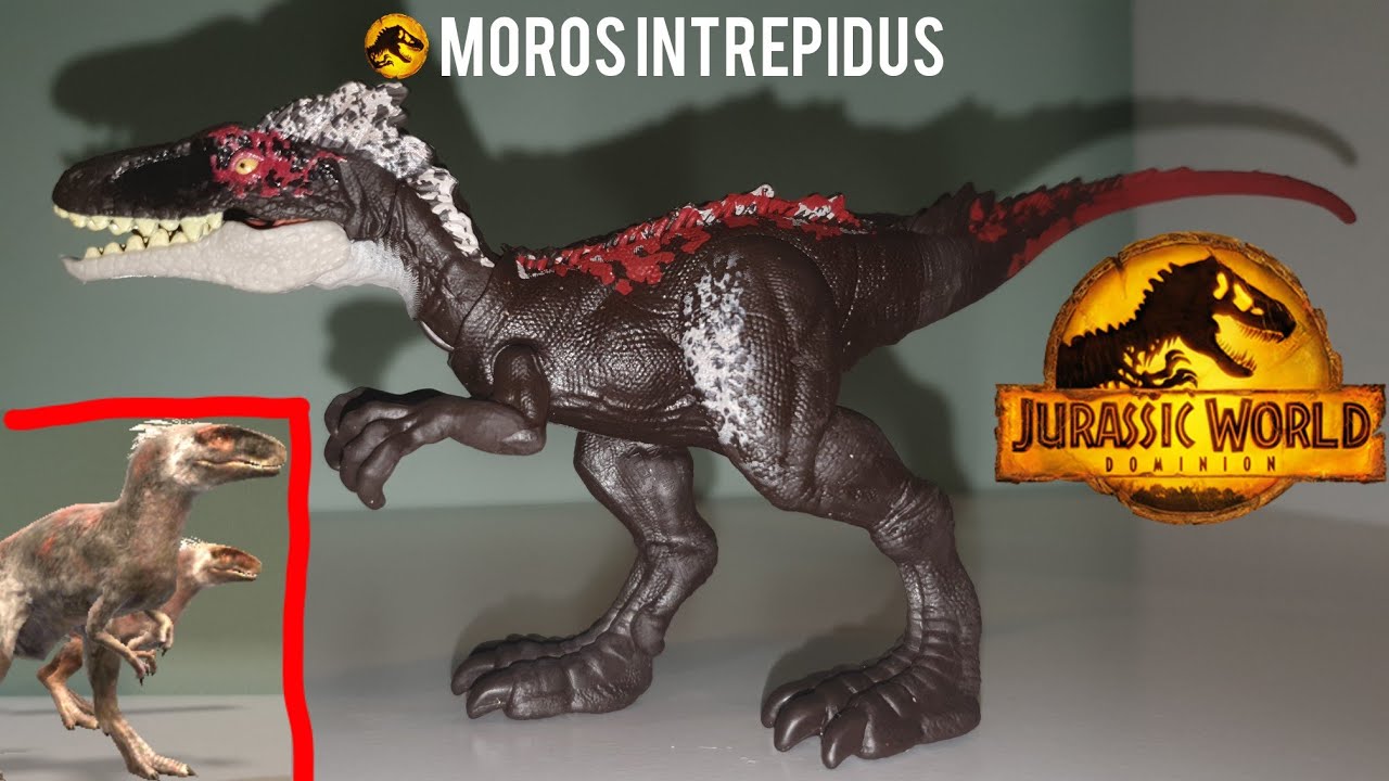 MOROS INTREPIDUS | Jurassic World Alive Vs Mattel | Jurassic World ...