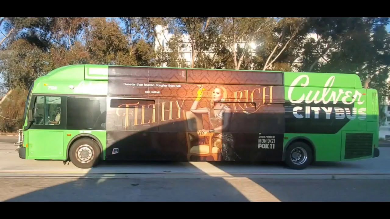 Culver City Transit 2011 New Flyer Xcelsior XN40 CNG bus #7124 on the ...