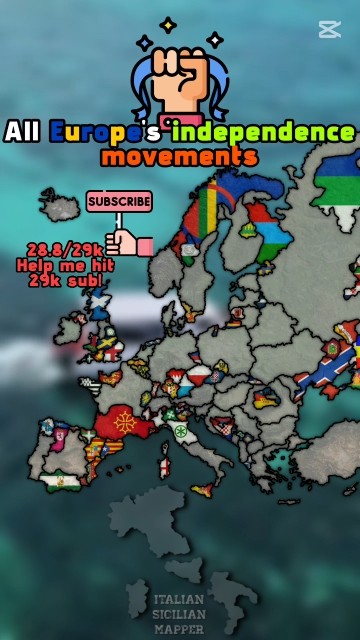 All Europe's independence movements #mapping - YouTube