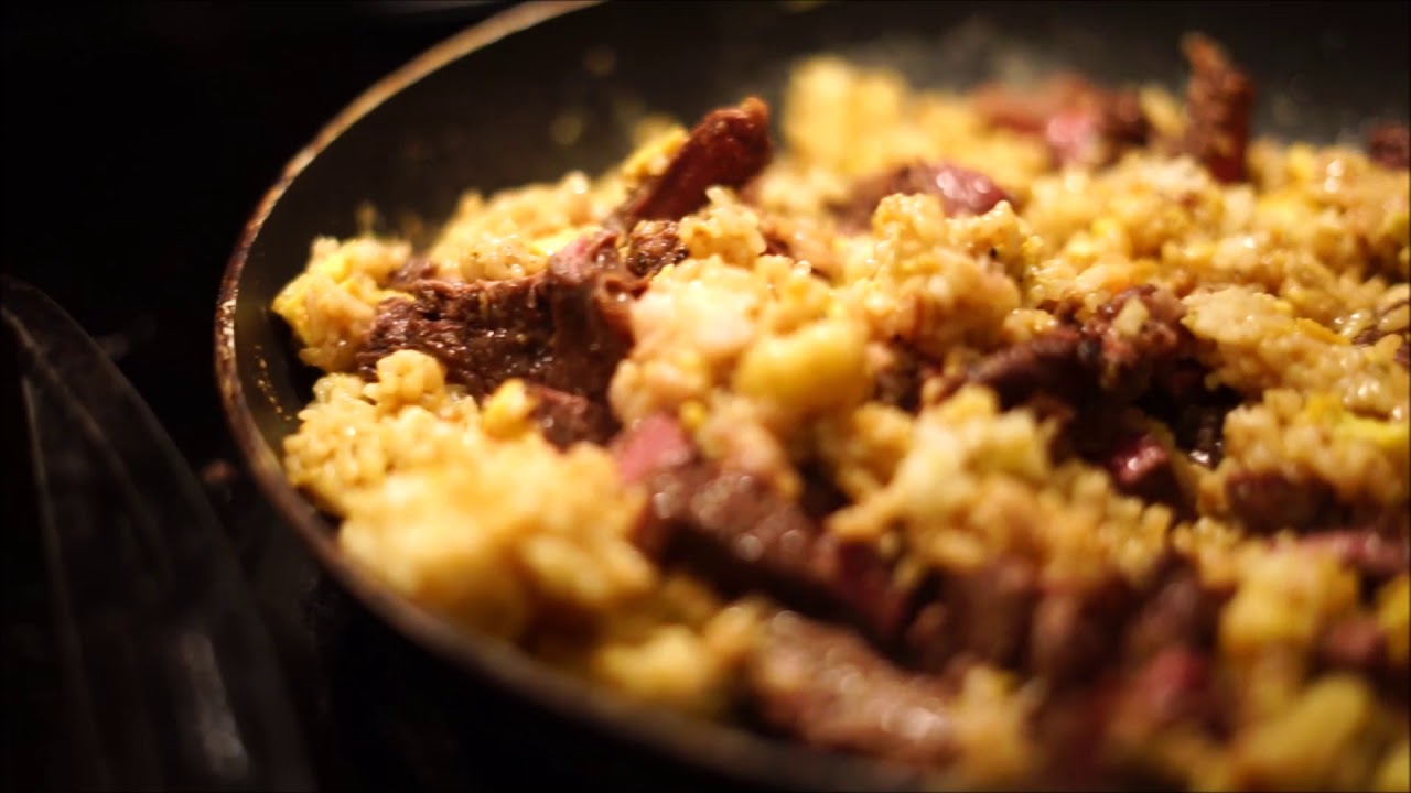 Men Who Cook: Making Bone Marrow Fried Rice - YouTube
