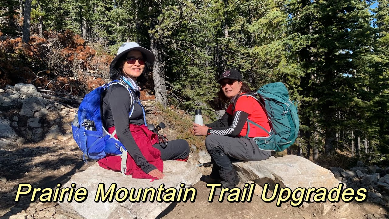Hiking the Upgraded Prairie Mountain Trail | Kananaskis, Alberta - YouTube