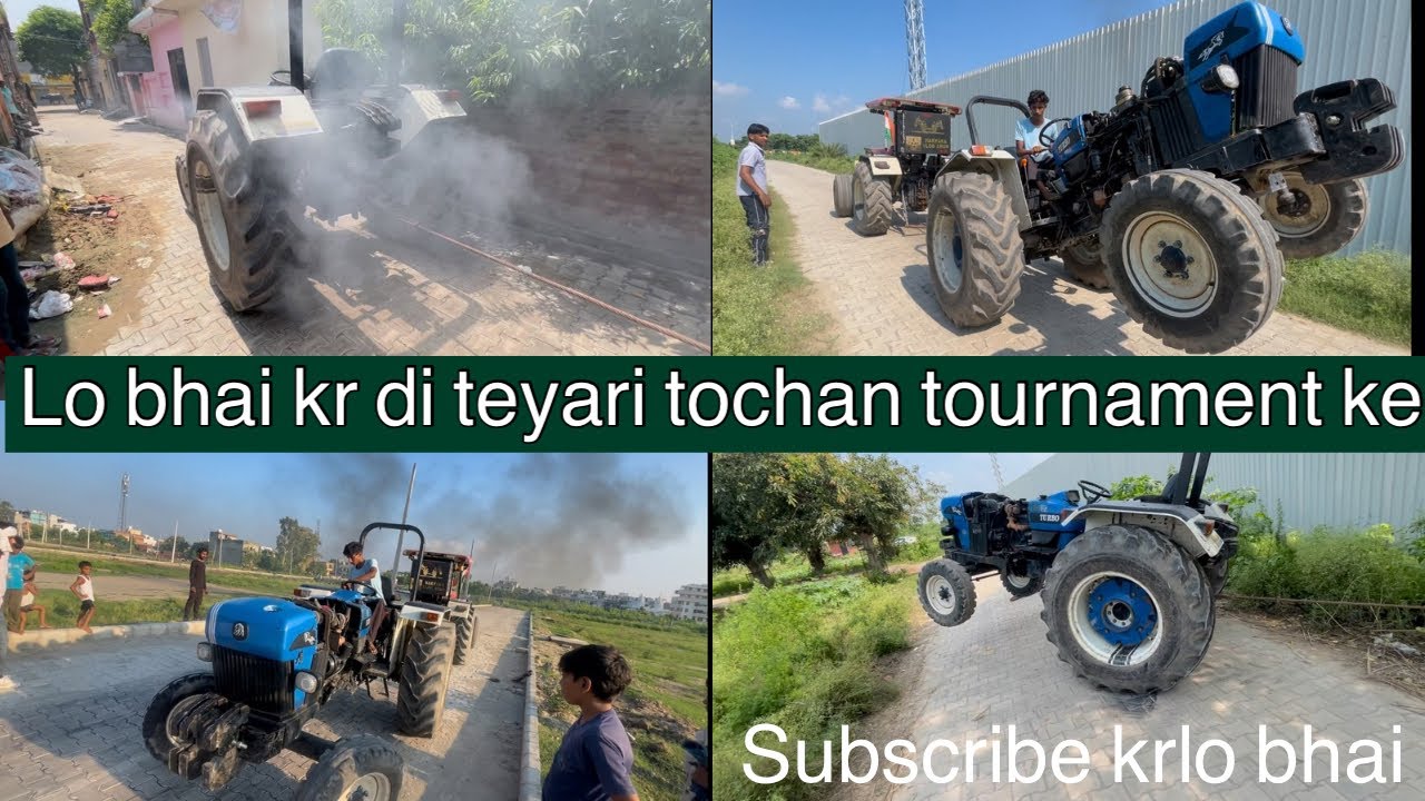 Tochan testing/ tractor na staring pipe fad di 🥵dhako teyari 👍👍👍 - YouTube