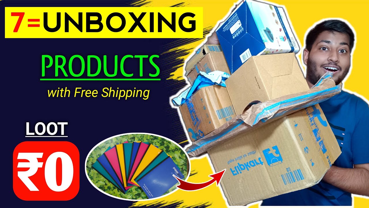 🔥Unboxing 100% Free Products | free products today | free sample ...
