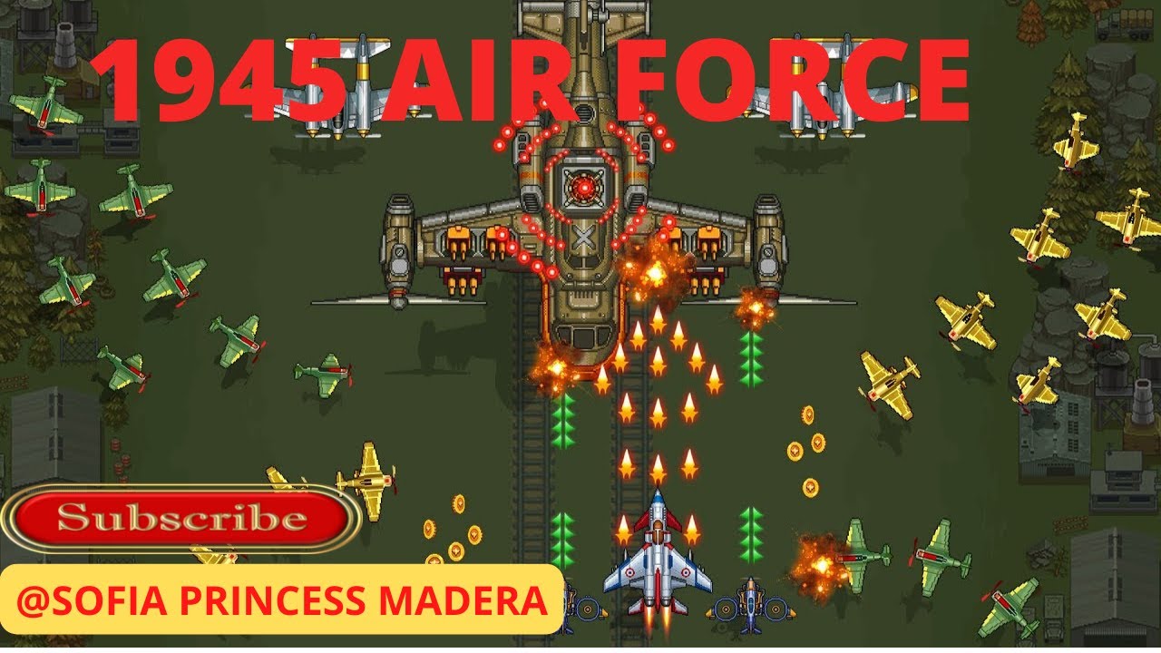 1945 AIR FORCE - AIRPLANE SHOOTING GAMES - YouTube
