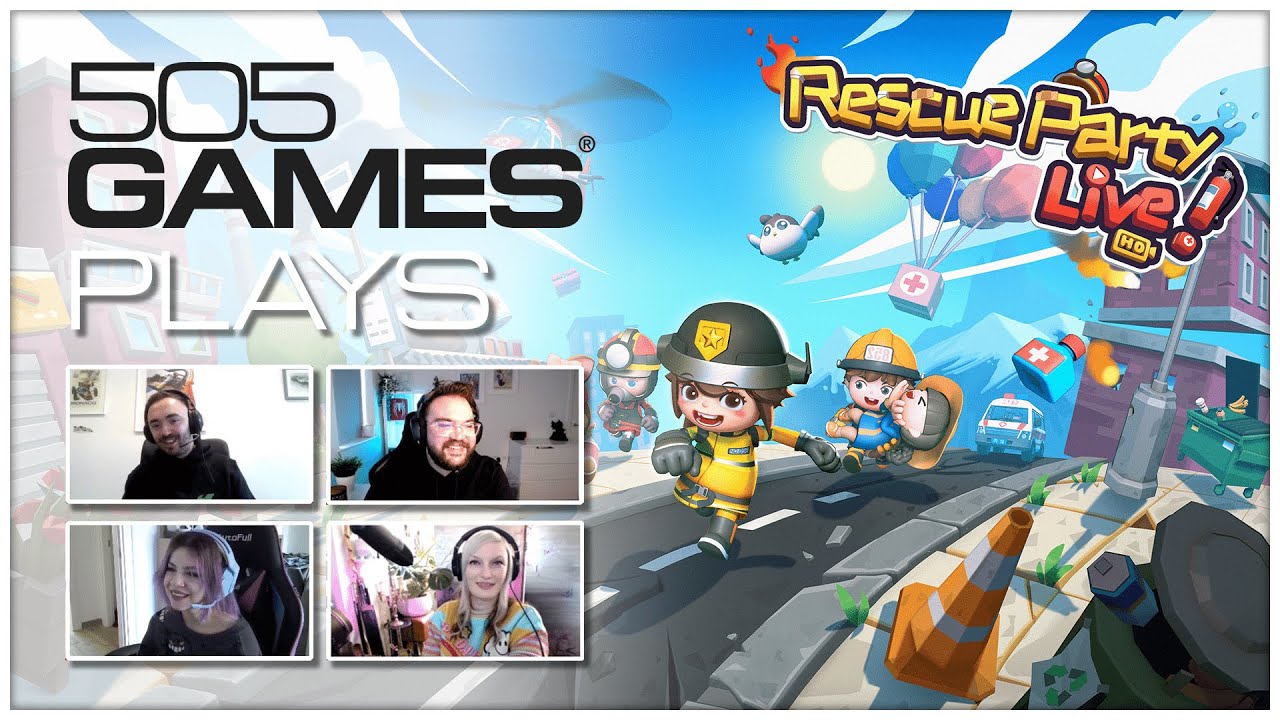 Rescue Party Live! - 505 Games Plays - YouTube