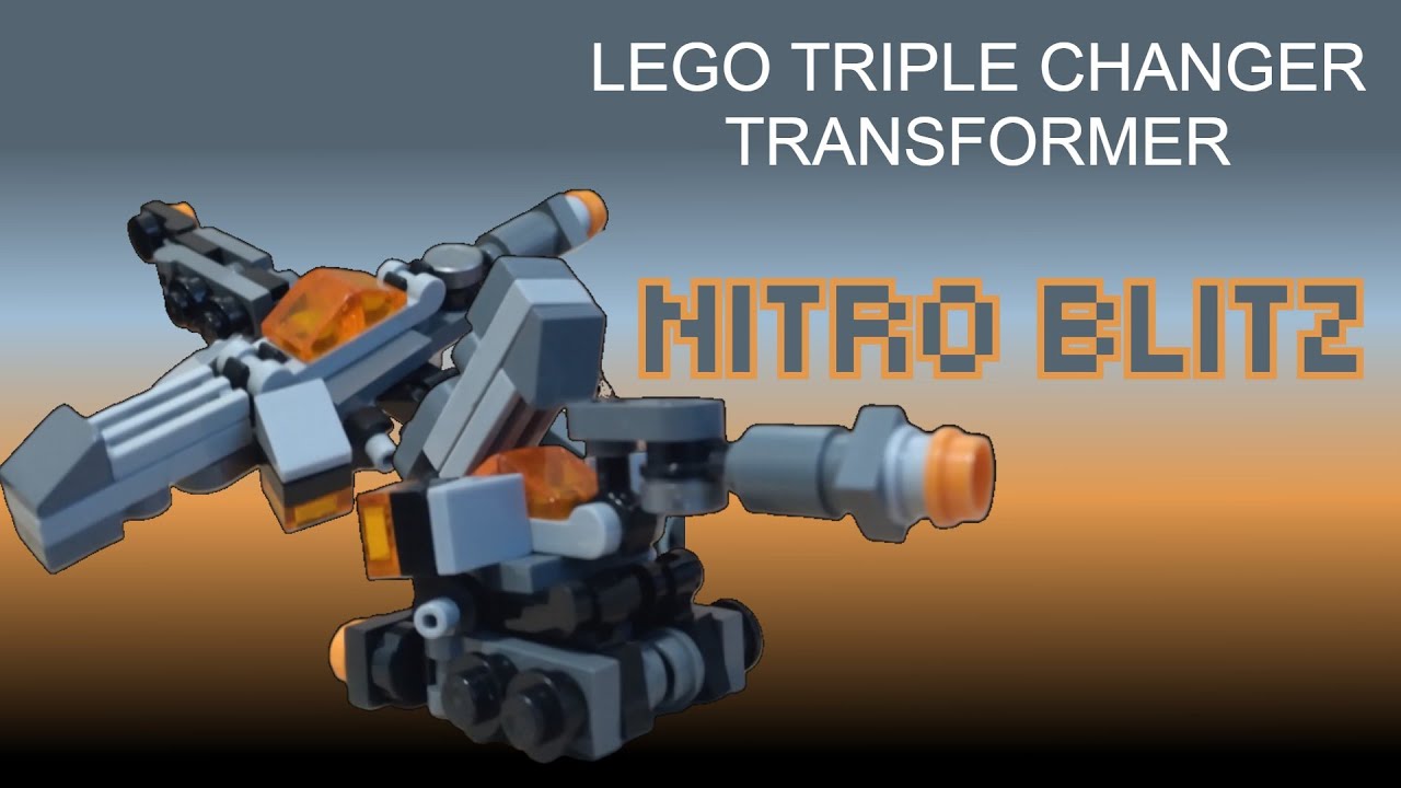 Lego Triple changer transformer review: Nitro Blitz - YouTube