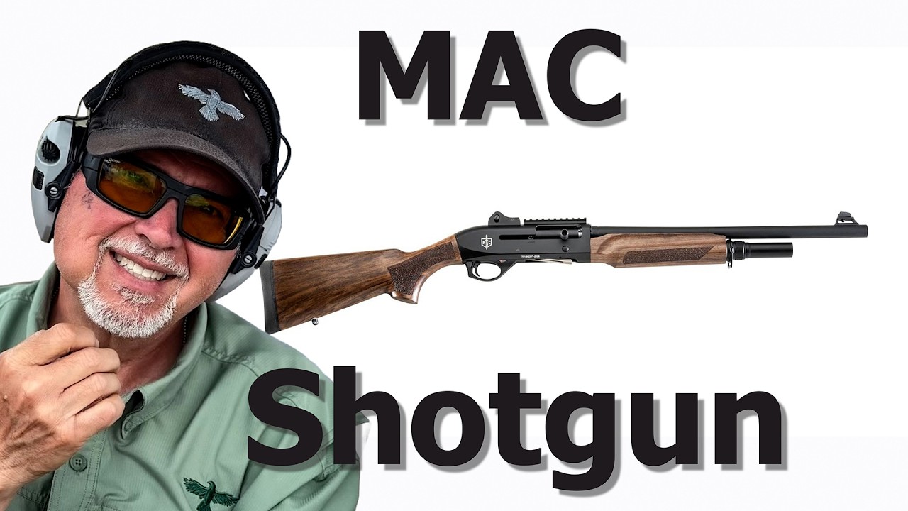 Yamil Sued Range Tests the MAC 2 Tactical Shotgun | Effective with "00 ...