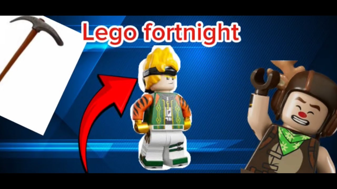 Lego fortnight survival with 0 Help || lego fortnight - YouTube
