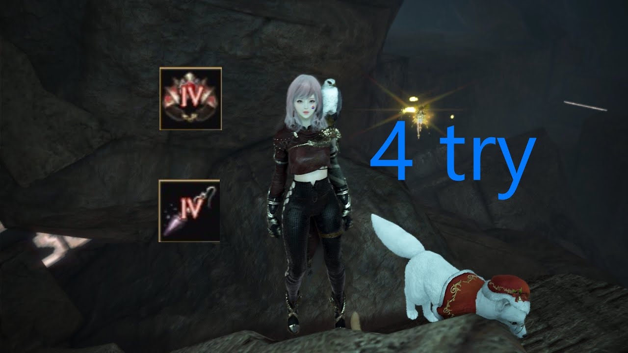 검은사막 유악세 4트라이 도전기 ( BDO TET Accessory Enchant 4 TRY ) - YouTube