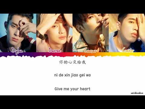 F4   FOR YOU CHN PIN ENG Color Coded Lyrics