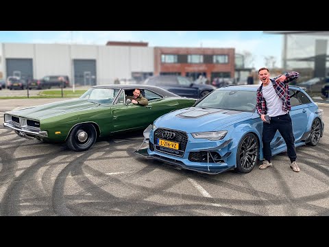 Audi RS6 Wide Body vs Dodge Charger R/T SE
