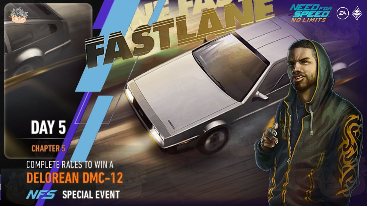 Fastlane: Chapter 5 | 1983 DeLorean DMC-12 | NFS No Limits - YouTube