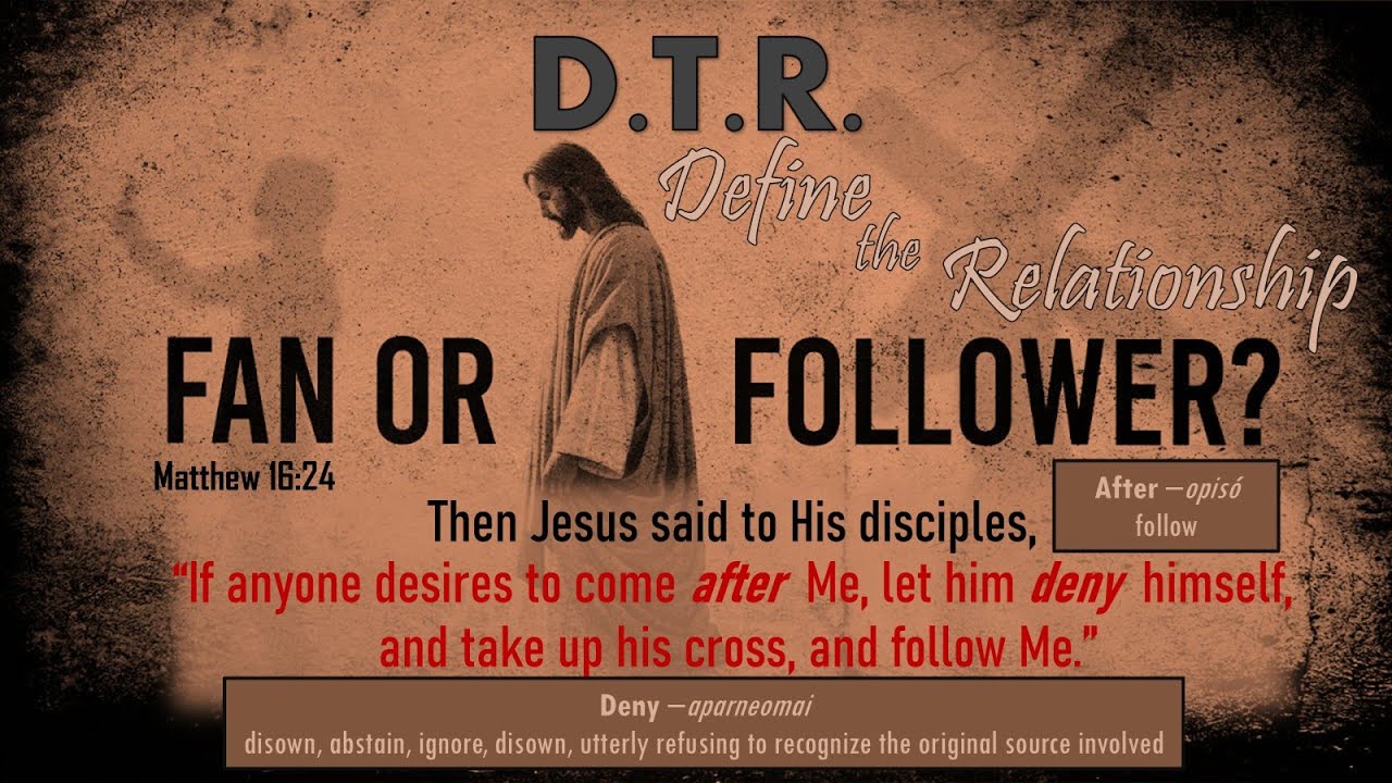 Fan or Follower- It's time to DTR- Define the Relationship you have ...