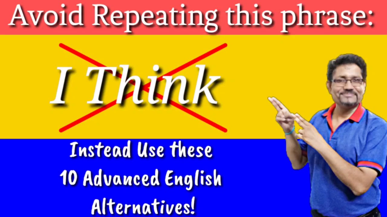 10 Advanced English Alternatives. - YouTube