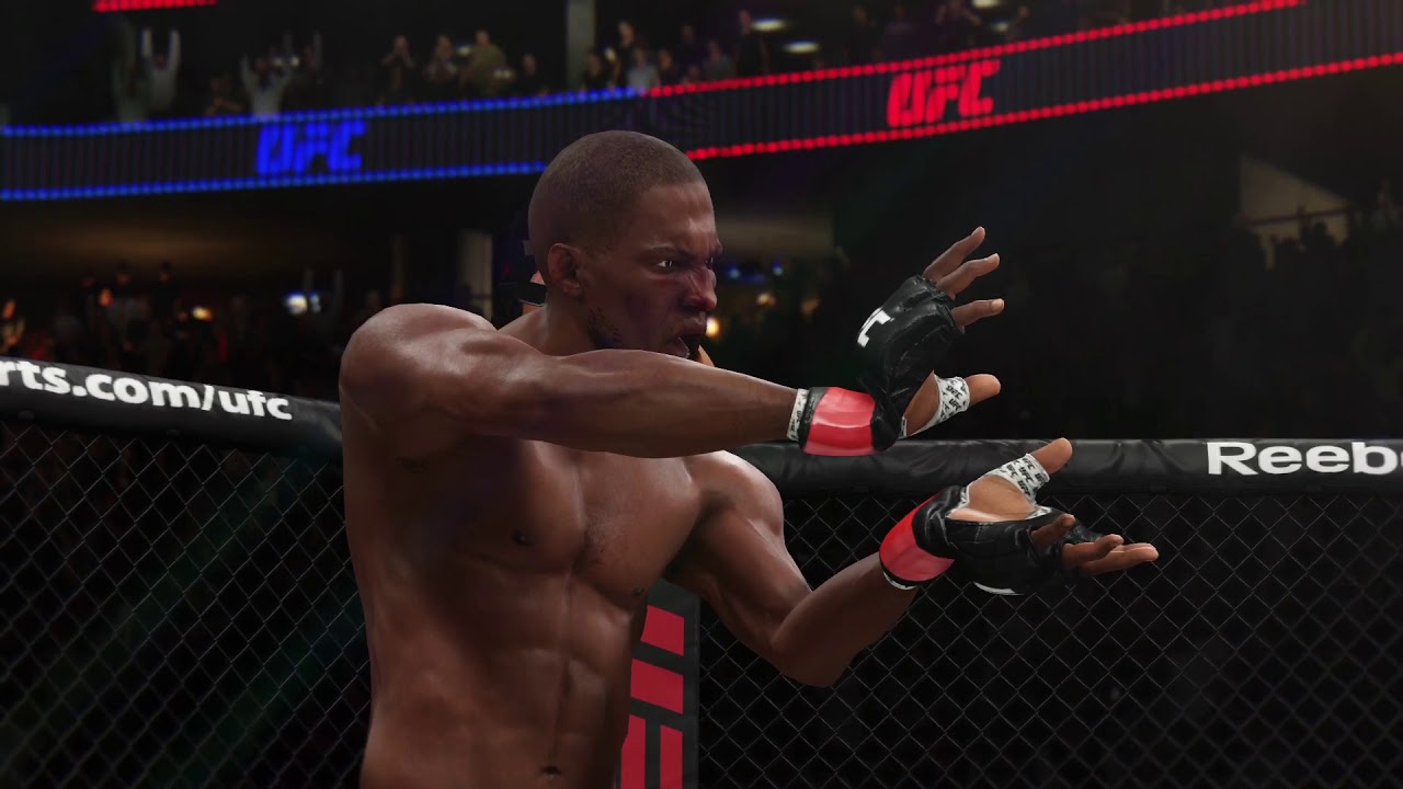 MVP in UFC 3 CREATED Fighter match - YouTube