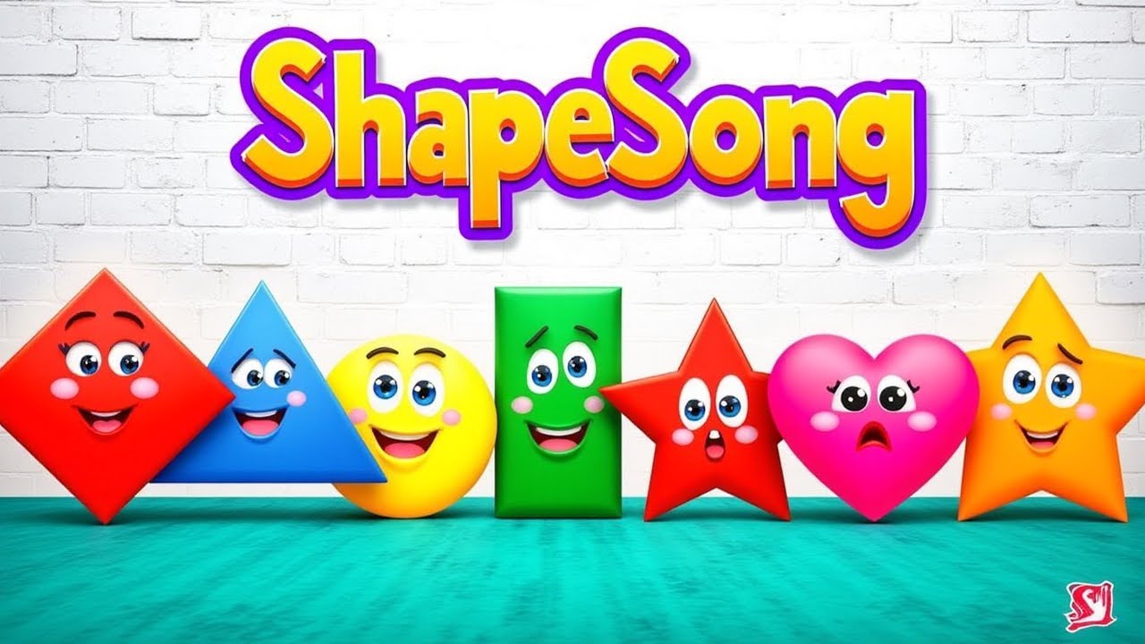 Shapes Song for Kids | Learn Shapes with Fun Animation | Educational ...
