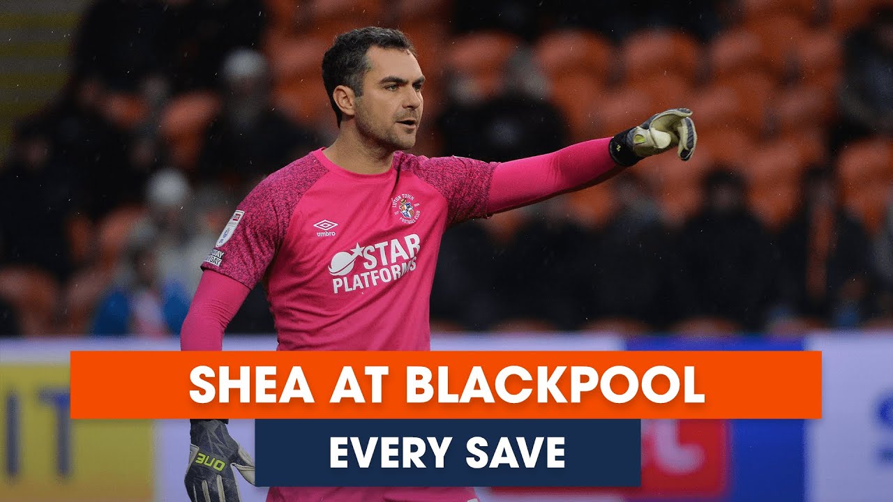 EVERY SAVE | James Shea against Blackpool! 🧤 - YouTube