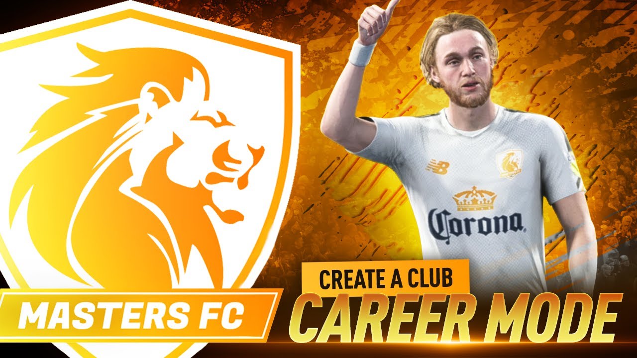 WELCOME TO MASTERS FC!!! CREATE A CLUB CAREER MODE #1 - YouTube