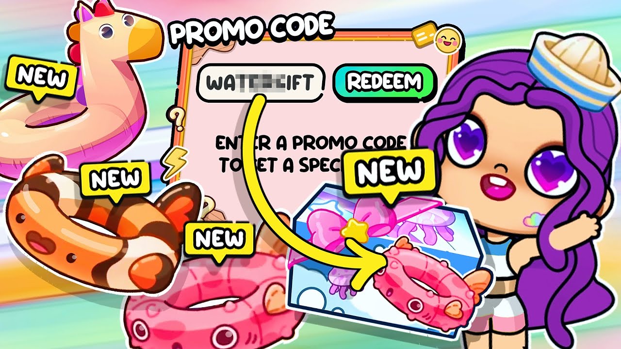 NEW PROMO CODE WITH WATER PARK / HAPPY GAME WORLD // AVATAR WORLD - YouTube