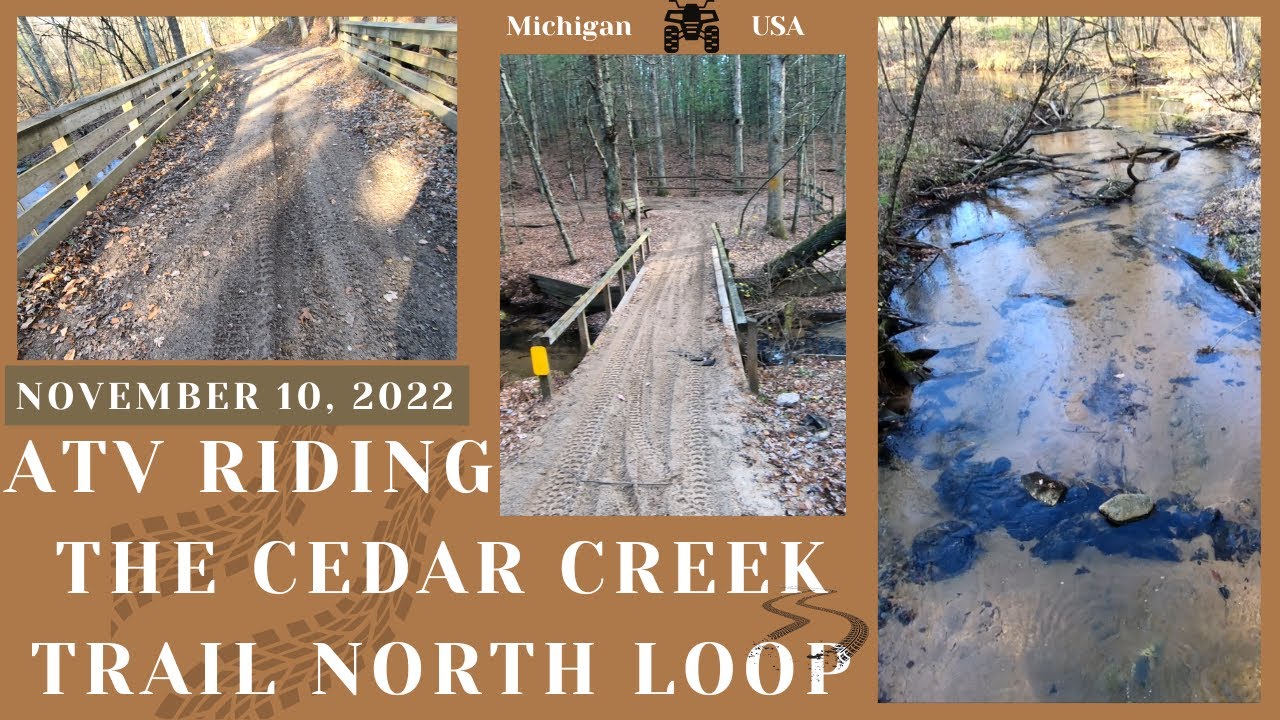 ATV Riding the Cedar Creek North Loop - YouTube