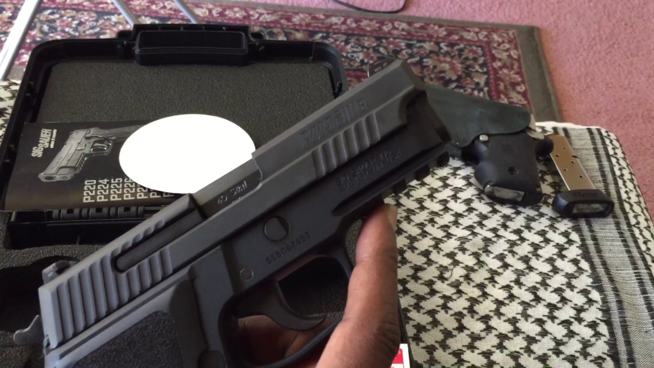 Sig sauer p229 enhanced elite - YouTube