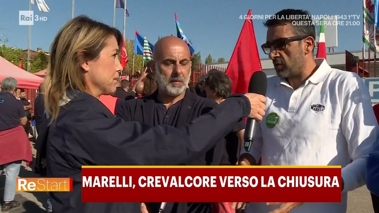 Marelli, Crevalcore verso la chiusura - Re Start 29/09/2023 - YouTube