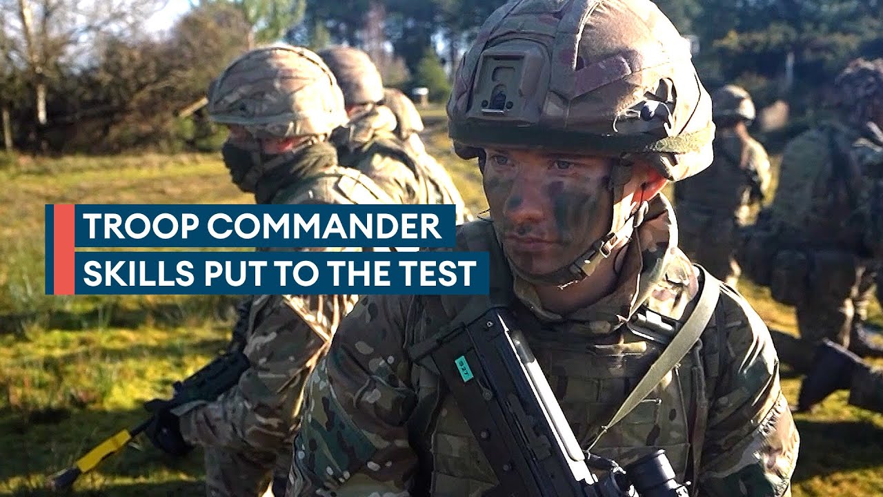British Army's new Royal Signals officers ready for high-pressure ...
