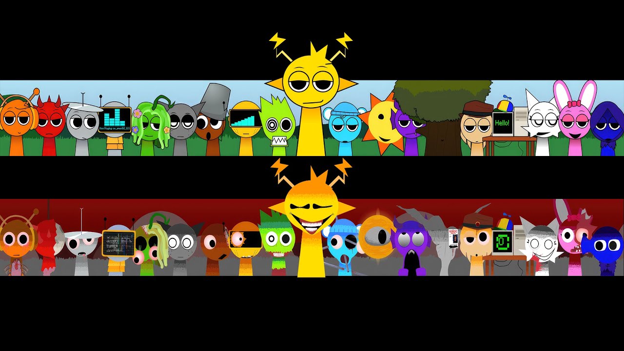 Incredibox Sprunki Retake (All Character Together - Mod) - YouTube