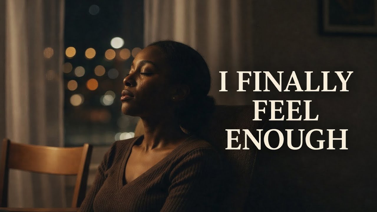 I Finally Feel Enough | Emotional R&B Gospel Song About Healing & Worth ...